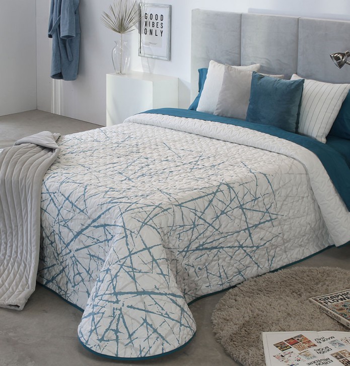 Boutis Puy bleu Reig Marti - Blancollection