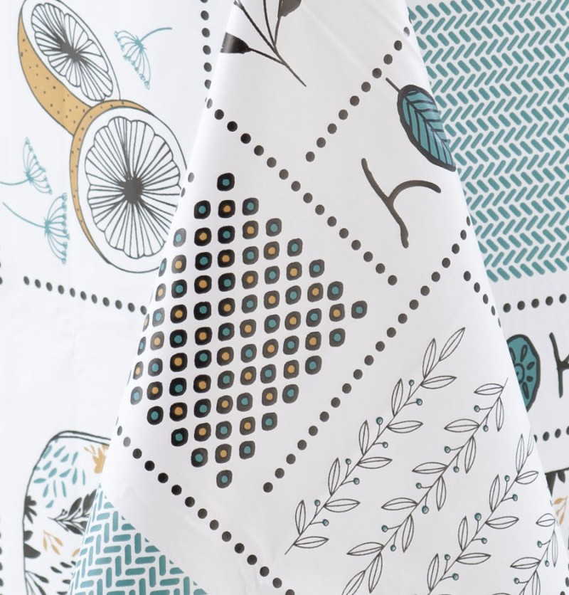 Nappe toile cirée Enjoy cooking Calitex - Blancollection